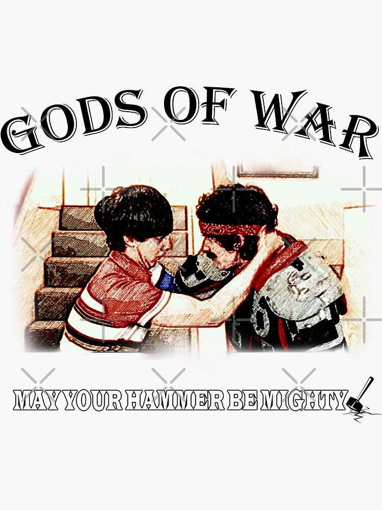 "Gods of War - Hot Rod" Sticker by JTK667 | Redbubble