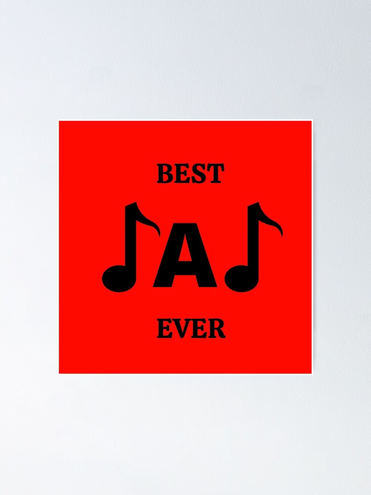 "Best Dad ever music notes " Poster for Sale by Humblecreate | Redbubble