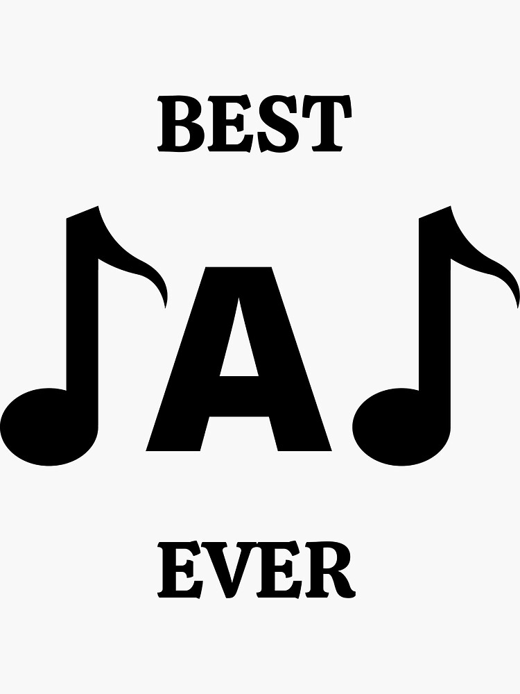 "Best Dad ever music notes " Sticker for Sale by Humblecreate | Redbubble