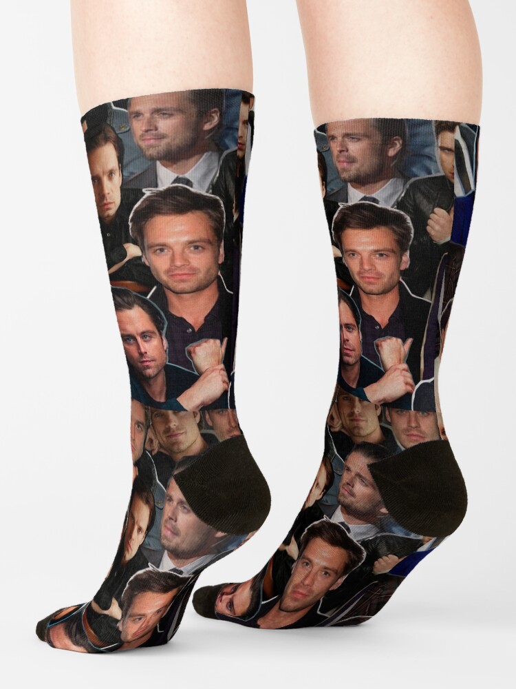 "Sebastian Stan Photo Collage Blankets | Sebastian Stan Photo Collage ...