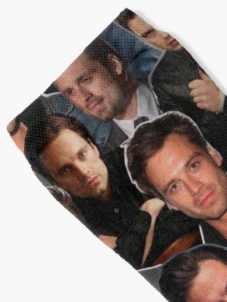 "Sebastian Stan Photo Collage Blankets | Sebastian Stan Photo Collage ...