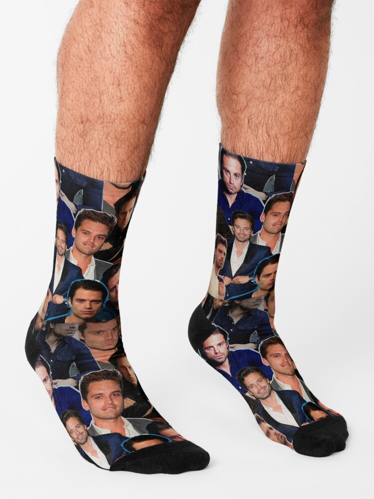 "Sebastian Stan Photo Collage Blankets | Sebastian Stan Photo Collage ...