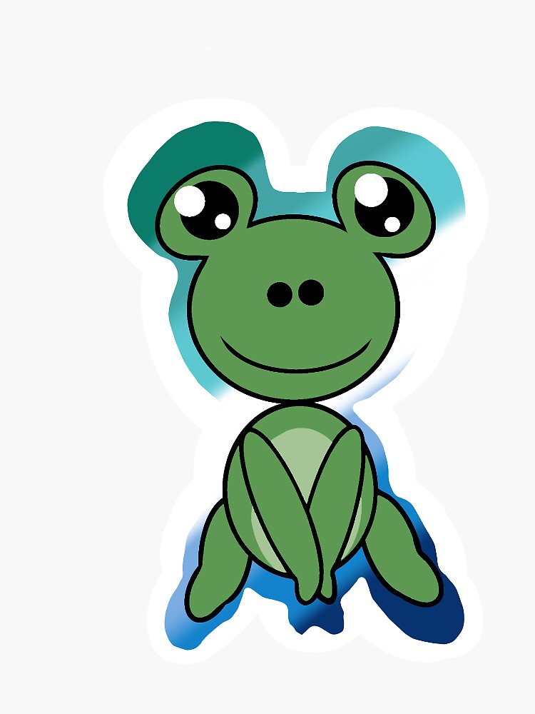 "Mlm pride frog" Sticker for Sale by mikan-tsumiki | Redbubble