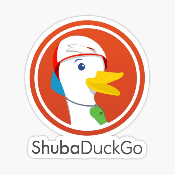 Pegatina «Shuba Duck Go (Dancing Duck Oozora Meme)» de fomodesigns ...