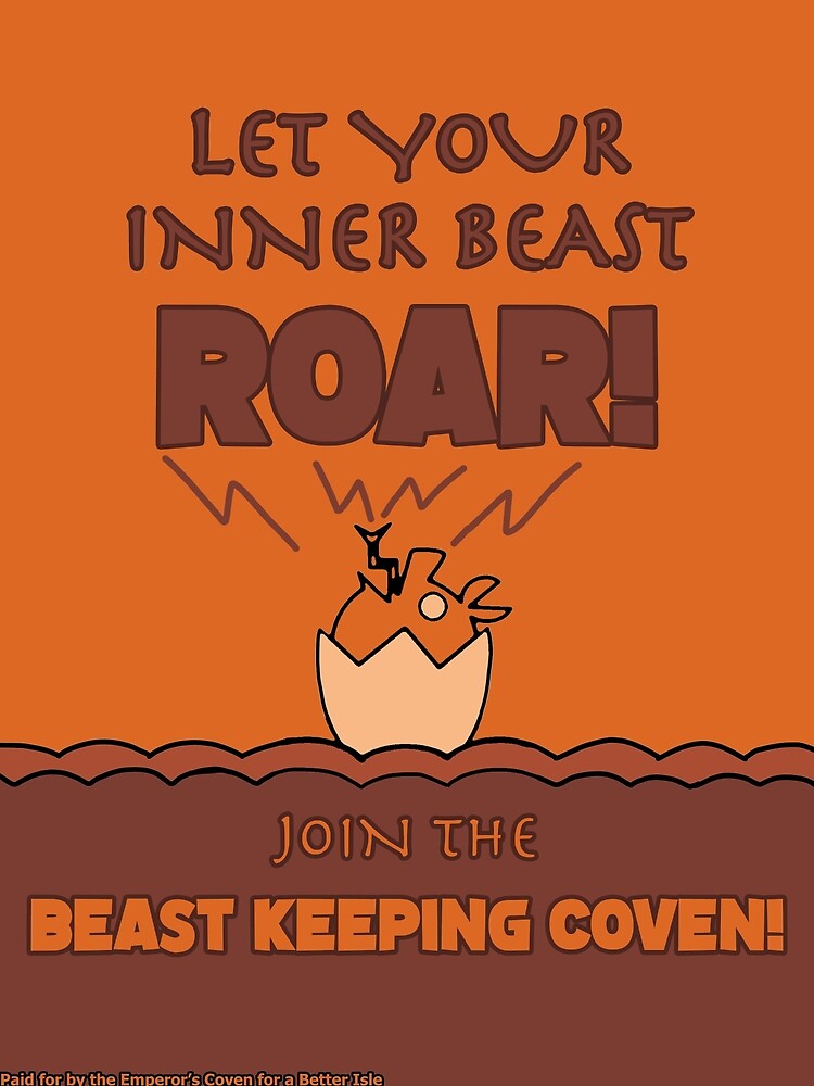 "The Owl House - Beast Keeping Promotional Poster" Art Print by Metal ...