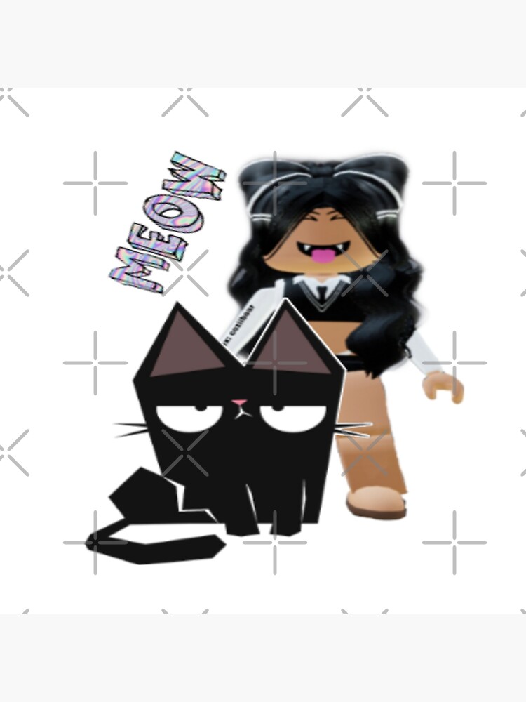"Roblox cat" Poster by katystore | Redbubble
