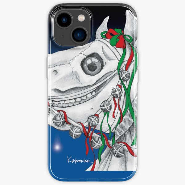 "Mari Lwyd (Welsh Horse Skull Tradition)" iPhone Case for Sale by ...