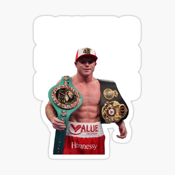 "Canelo Alvarez" Sticker by CrossArmaan | Redbubble