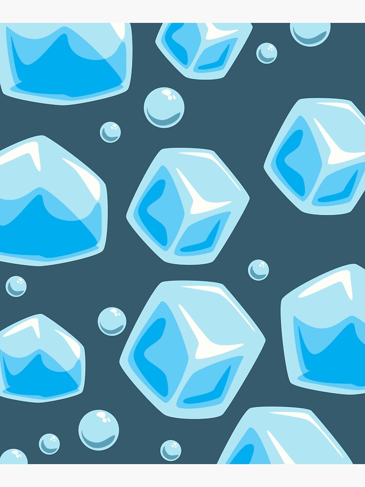"ICE DROP" Sticker by EWilliam1112 | Redbubble