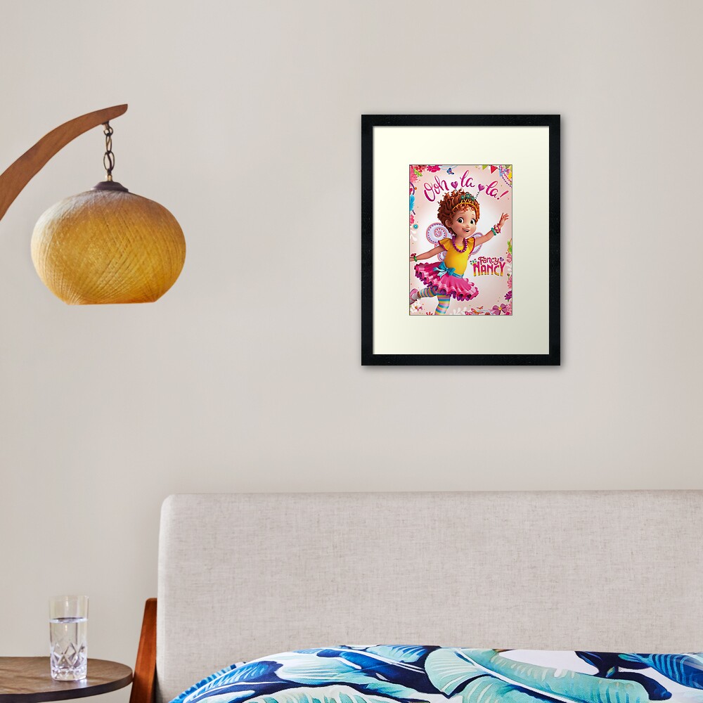 "fancy nancy Poster" Sticker for Sale by graphic-genie | Redbubble