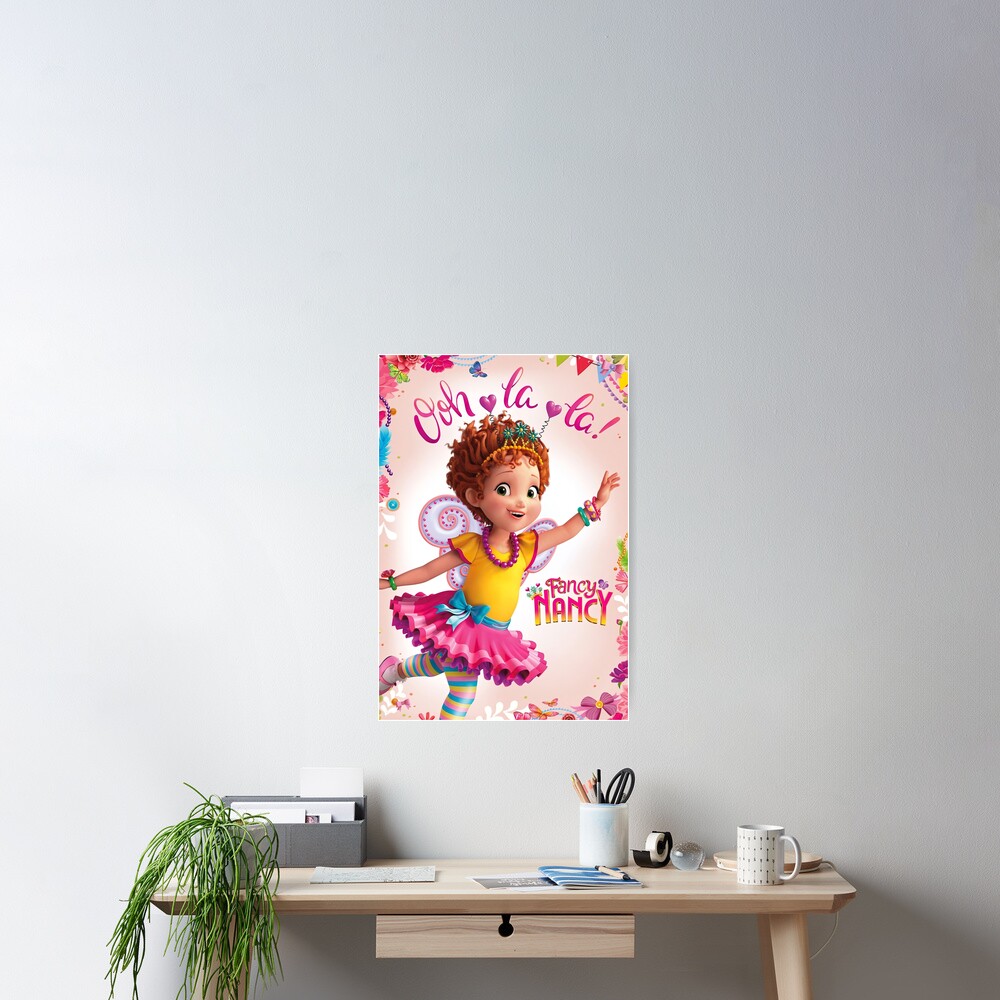 "fancy nancy Poster" Poster for Sale by graphic-genie | Redbubble