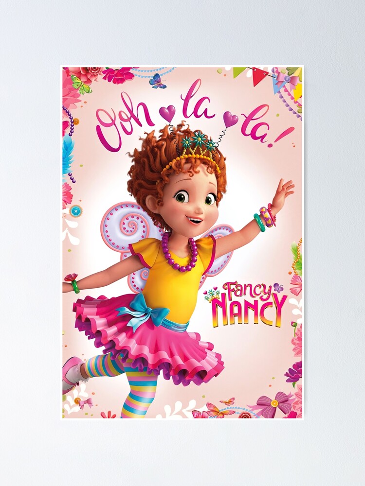 "fancy nancy Poster" Poster for Sale by graphic-genie | Redbubble