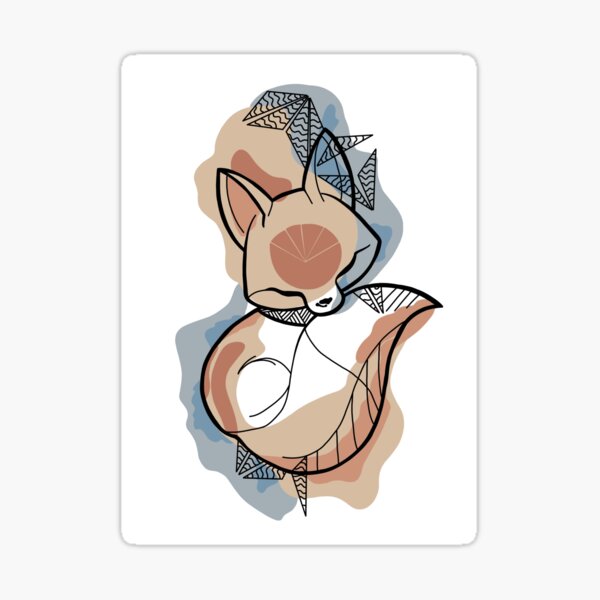 Felix Decal the fox Decals & Skins Electronics & Accessories etna.com.pe