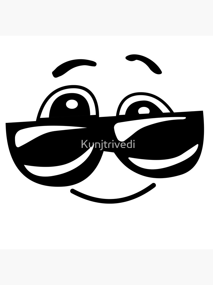 "Roblox Man face" Poster by Kunjtrivedi | Redbubble