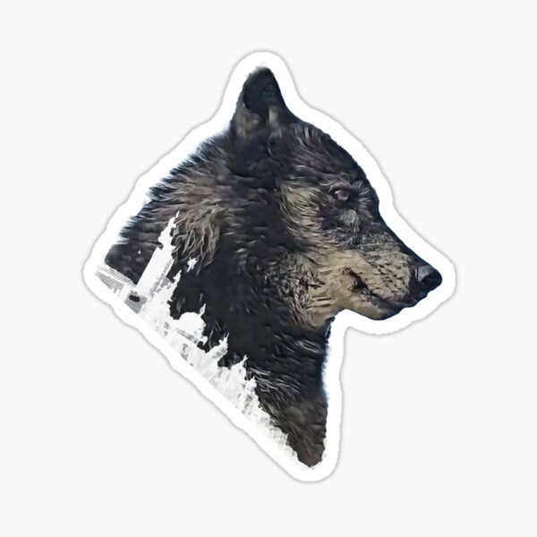"Cool wolf face" Sticker for Sale by october4th | Redbubble