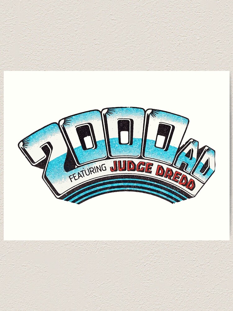 "2000ad Classic Logo" Art Print for Sale by TheGarf | Redbubble