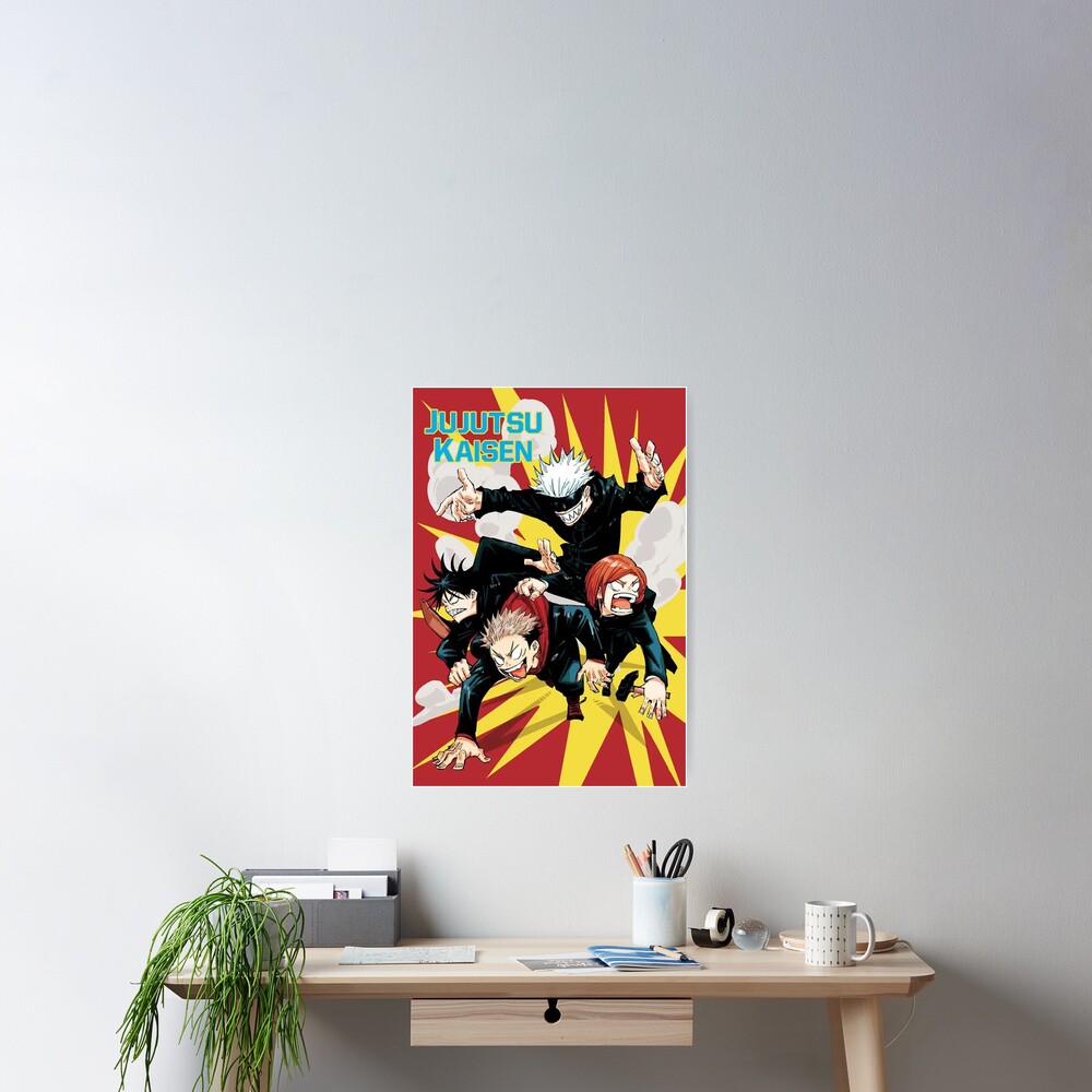 "Jujutsu Kaisen - Team Gojo" Poster for Sale by claywalkr | Redbubble