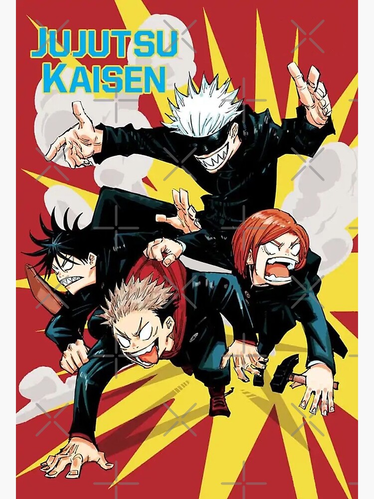 "Jujutsu Kaisen - Team Gojo" Poster for Sale by claywalkr | Redbubble