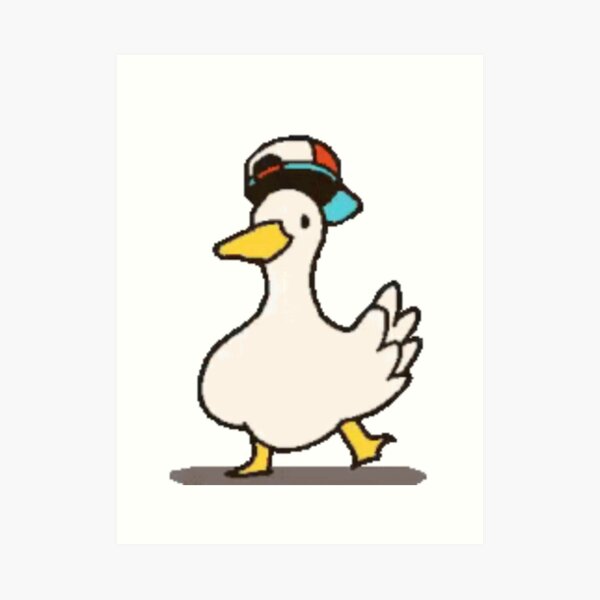 "Shuba Duck" Art Print for Sale by Okita-Fuyu | Redbubble