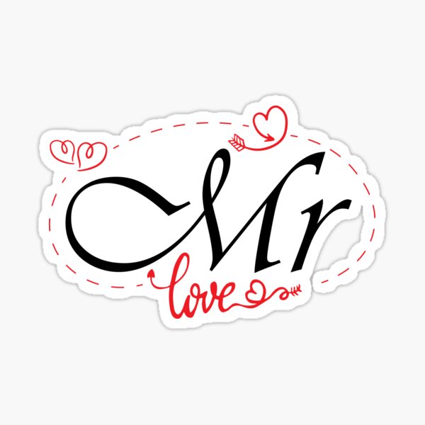 "Mr." Sticker by NipunHiranya | Redbubble