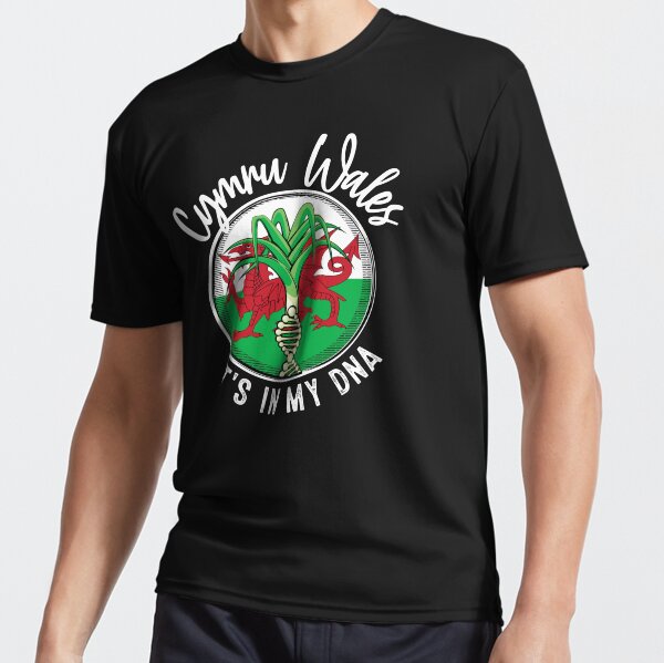"Wales - It's in my DNA. Welsh leek with a DNA strand on the flag of ...