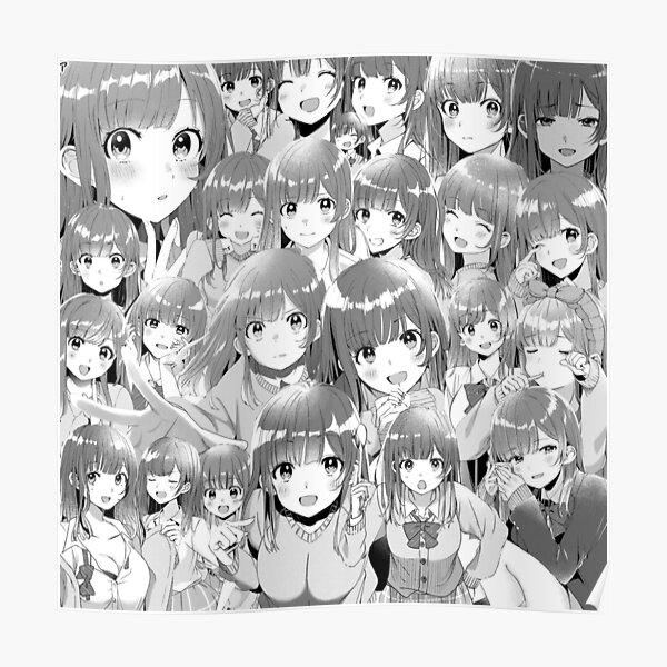 "Sayu Ogiwara | Higehiro" Poster for Sale by J-Renxx | Redbubble