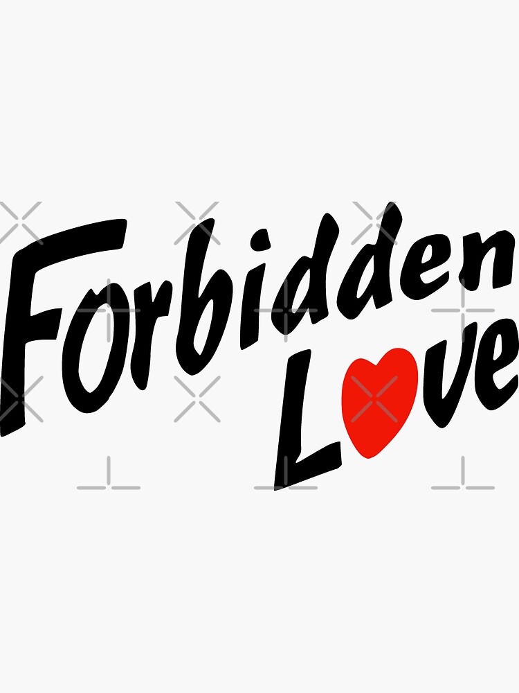 "Forbidden Love - LGBT Vintage Remake" Sticker by jacquesi97 | Redbubble