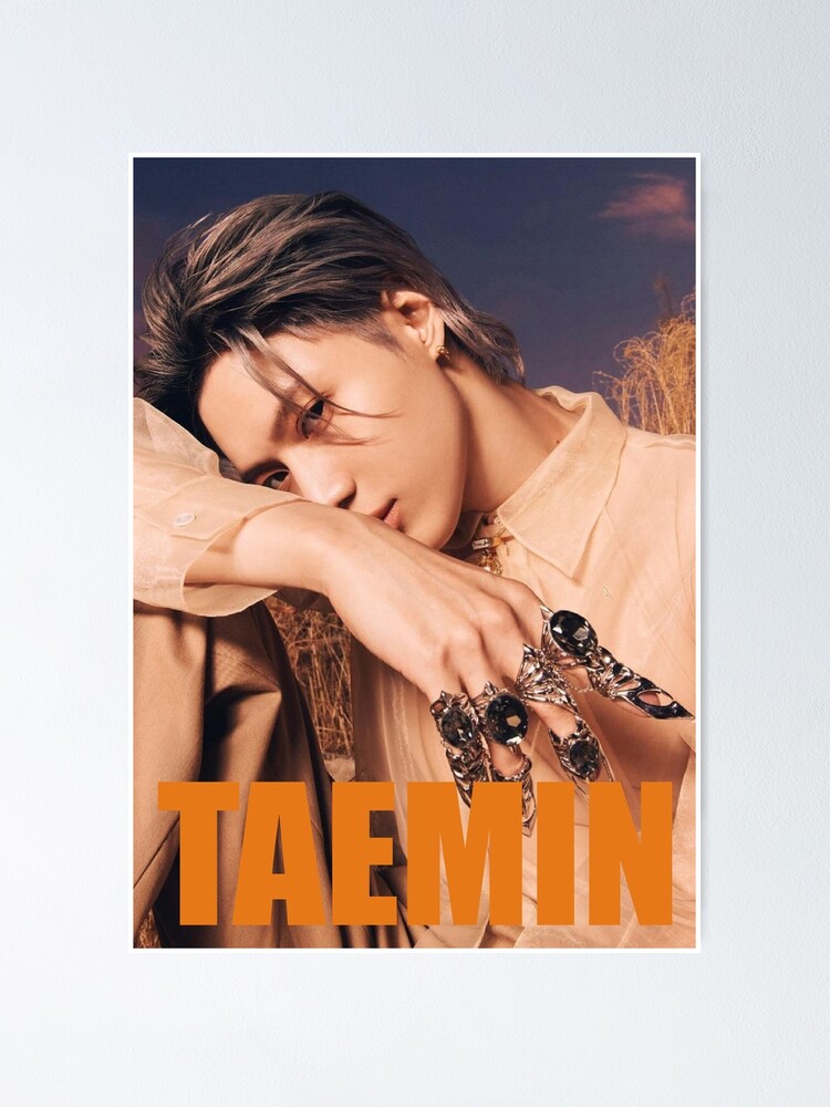 "TAEMIN ADVICE" Poster for Sale by indahps08 | Redbubble
