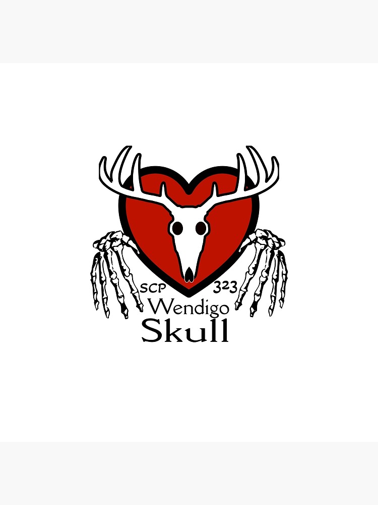 "SCP 323- Wendigo Skull" Poster by Fanficguru | Redbubble