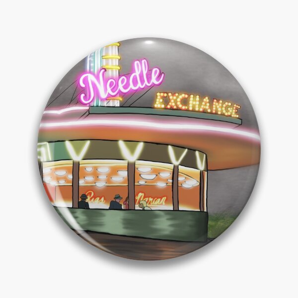 "the exchange" Pin for Sale by Jamie Harary | Redbubble