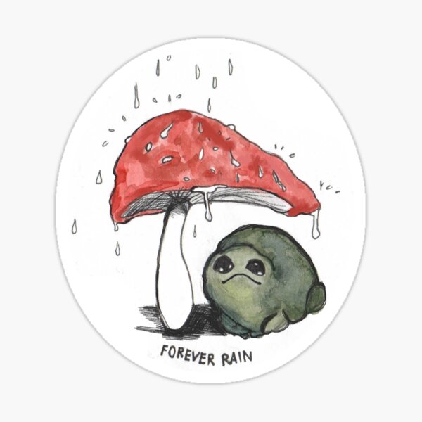 "weather frog 1/2" Sticker for Sale by blurryscoolshop | Redbubble
