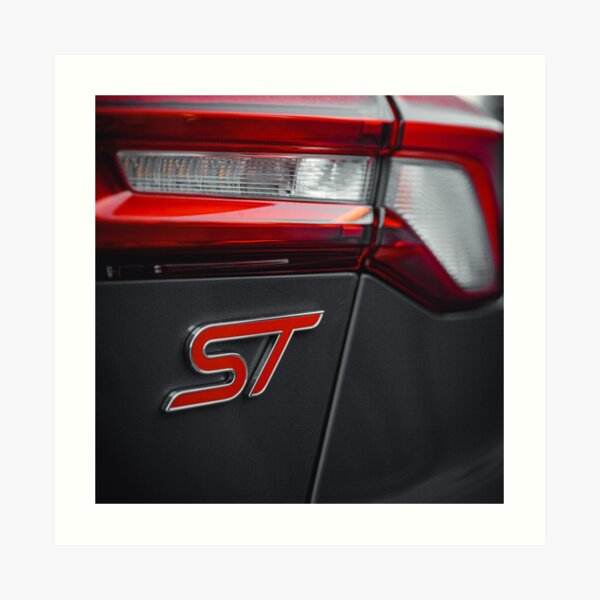 "Focus ST logo" Art Print by autoaddict | Redbubble