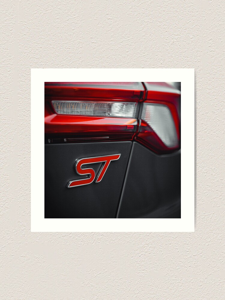 "Focus ST logo" Art Print by autoaddict | Redbubble
