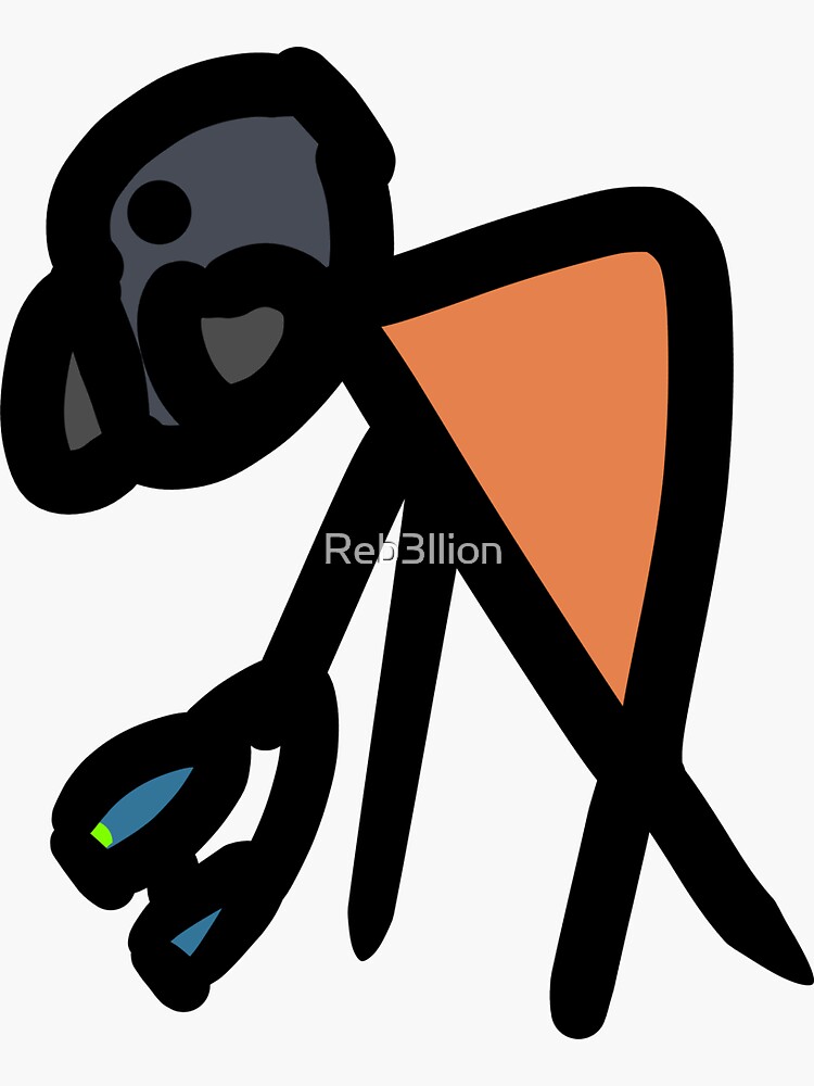 "Wortiful Grunt" Sticker for Sale by Kylie Martonik | Redbubble