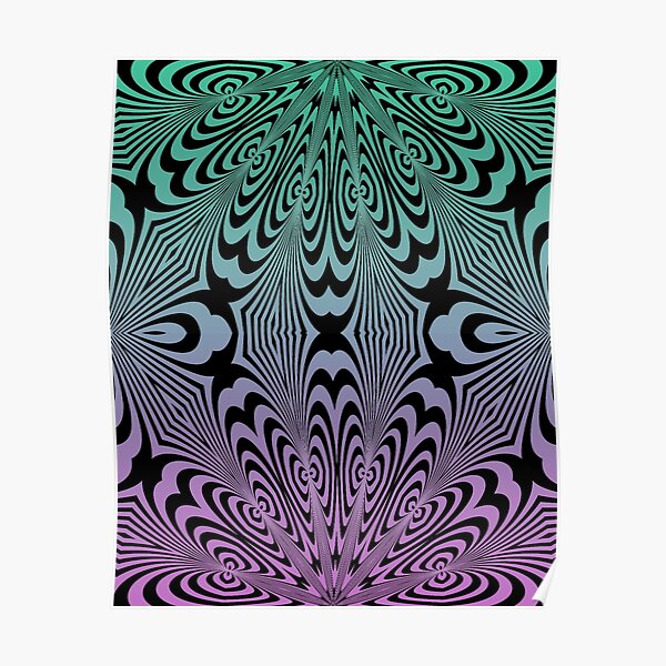 "23rd Dimension" Poster by Geomatrixs | Redbubble