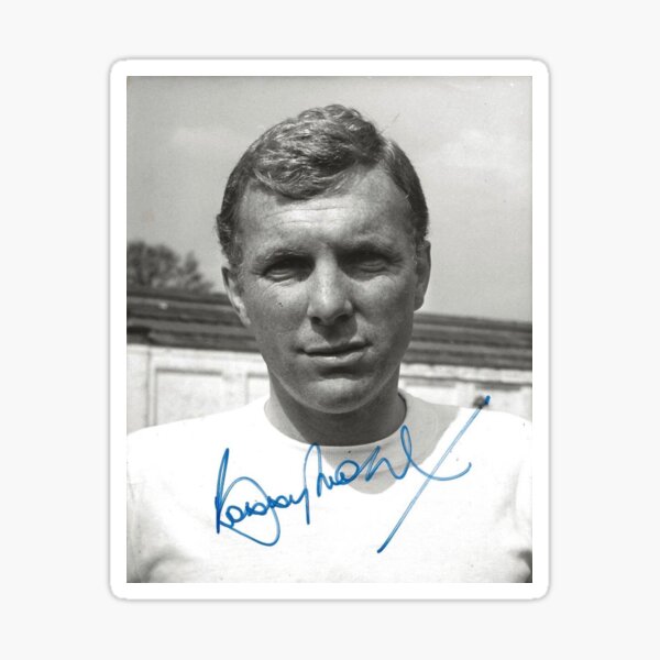 "Bobby Moore Autographed Print" Sticker for Sale by invictuscollect ...