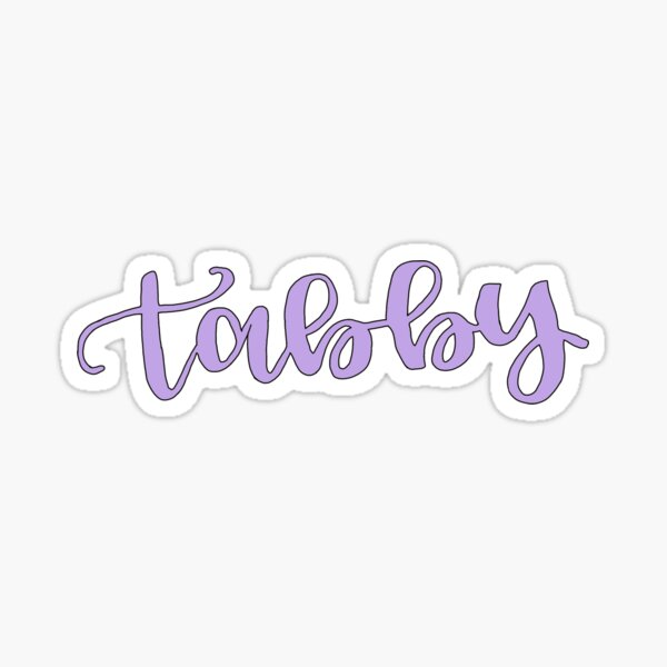 "Light Purple Tabby Name" Sticker for Sale by mloo | Redbubble