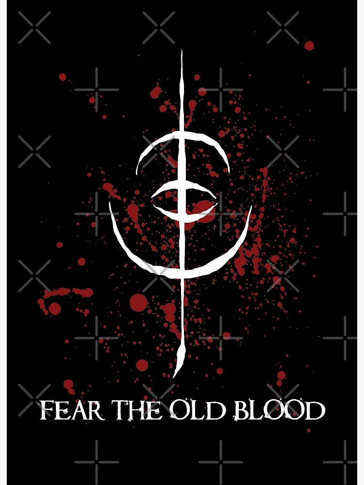 "Moon Symbol - Bloodborne Caryll Rune" Art Board Print for Sale by ...