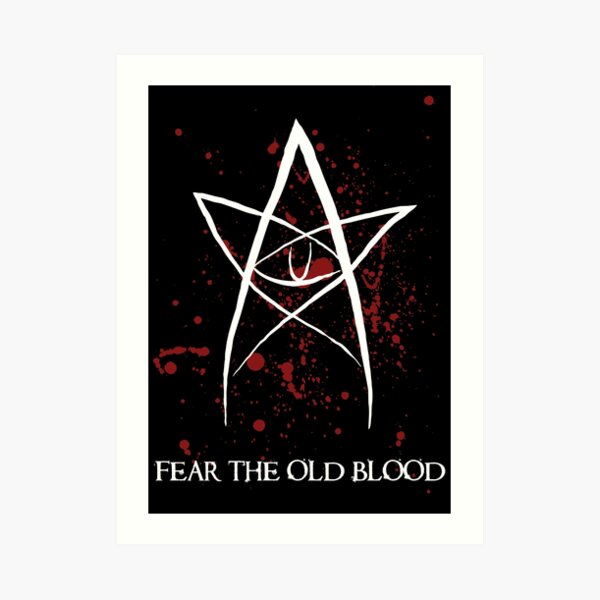 "Eye Symbol - Bloodborne Caryll Rune" Art Print for Sale by ...