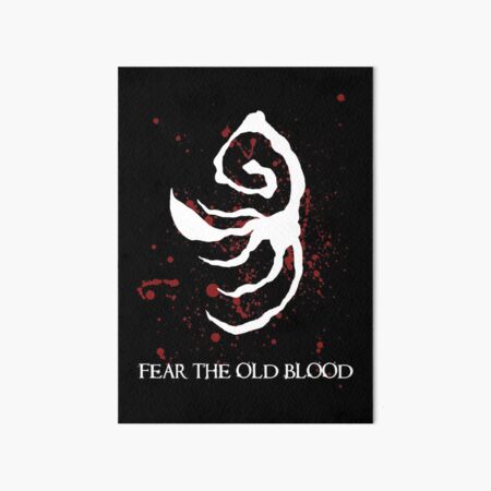 "Beast's Embrace Symbol - Bloodborne Caryll Rune" Art Board Print by ...