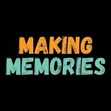 "Making memories" Sticker for Sale by Sinovius | Redbubble