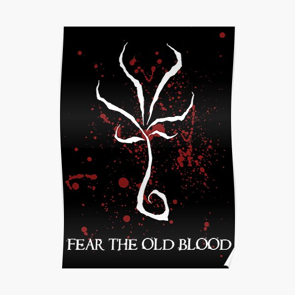 "Beast Symbol - Bloodborne Caryll Rune" Poster by zachholmbergart ...