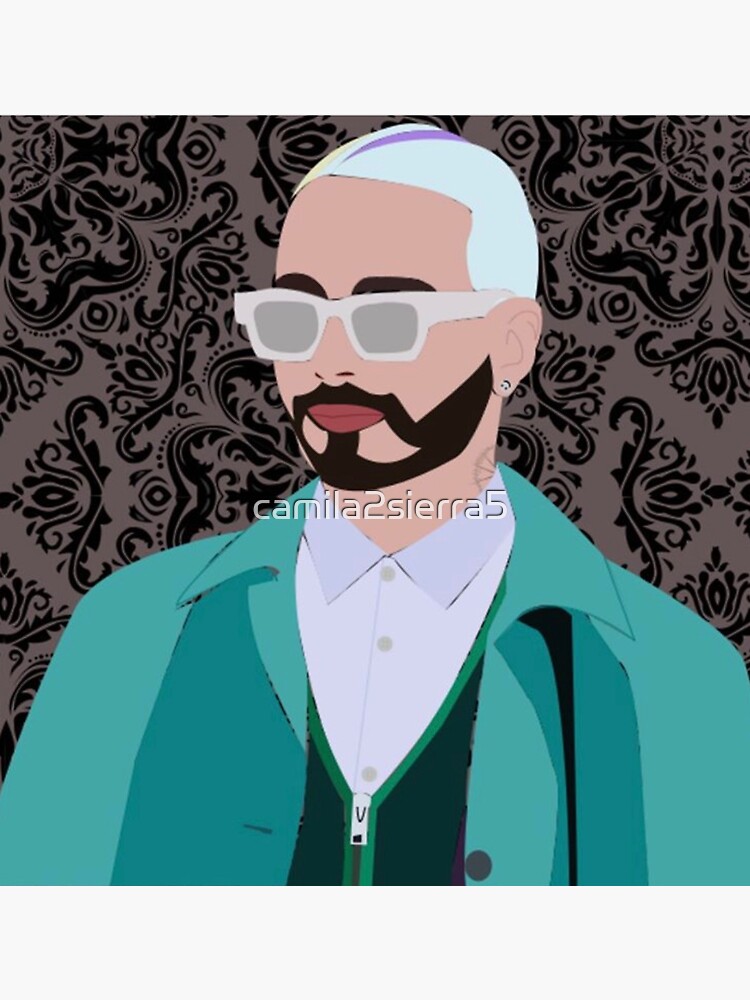 "j balvin" Sticker by camila2sierra5 | Redbubble