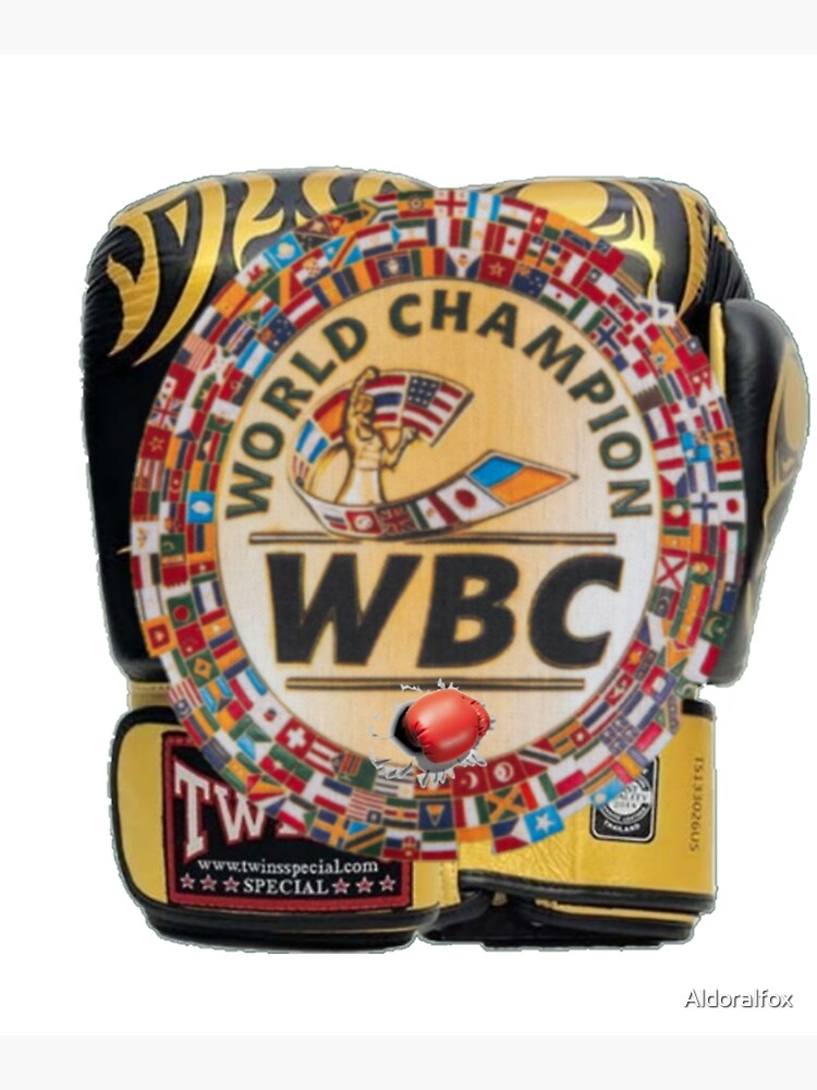 "wbc world champion shirt" Poster by Aldoralfox | Redbubble