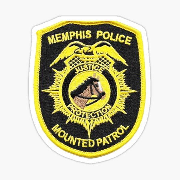 "Memphis Tennessee Police Mounted Patrol" Sticker for Sale by ...