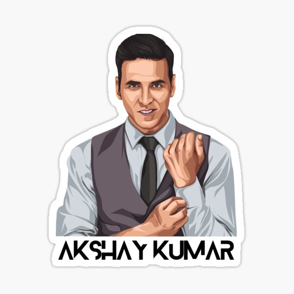 "Akshay Kumar" Sticker by Quetzalita | Redbubble