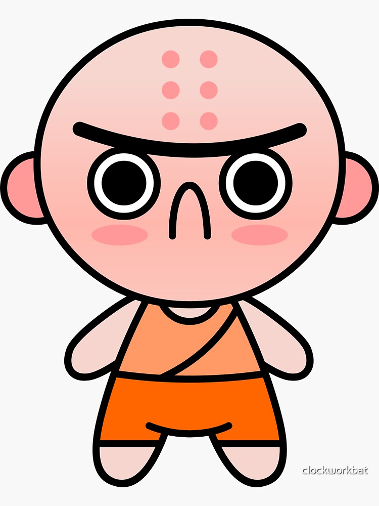 "Fight Cute Kawaii Warrior " Sticker by clockworkbat | Redbubble