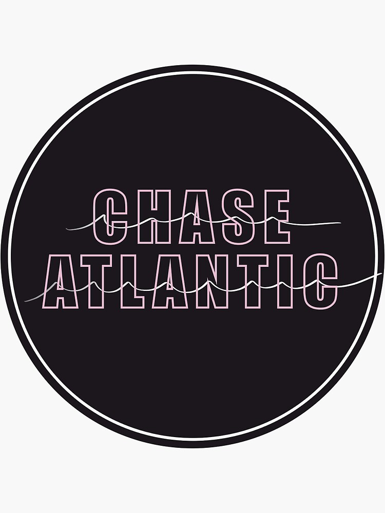 "Chase Atlantic logo" Sticker by peachesvibe | Redbubble