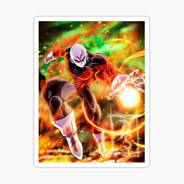 "Jiren The Gray Dragon Ball Super Poster" Sticker for Sale by ...