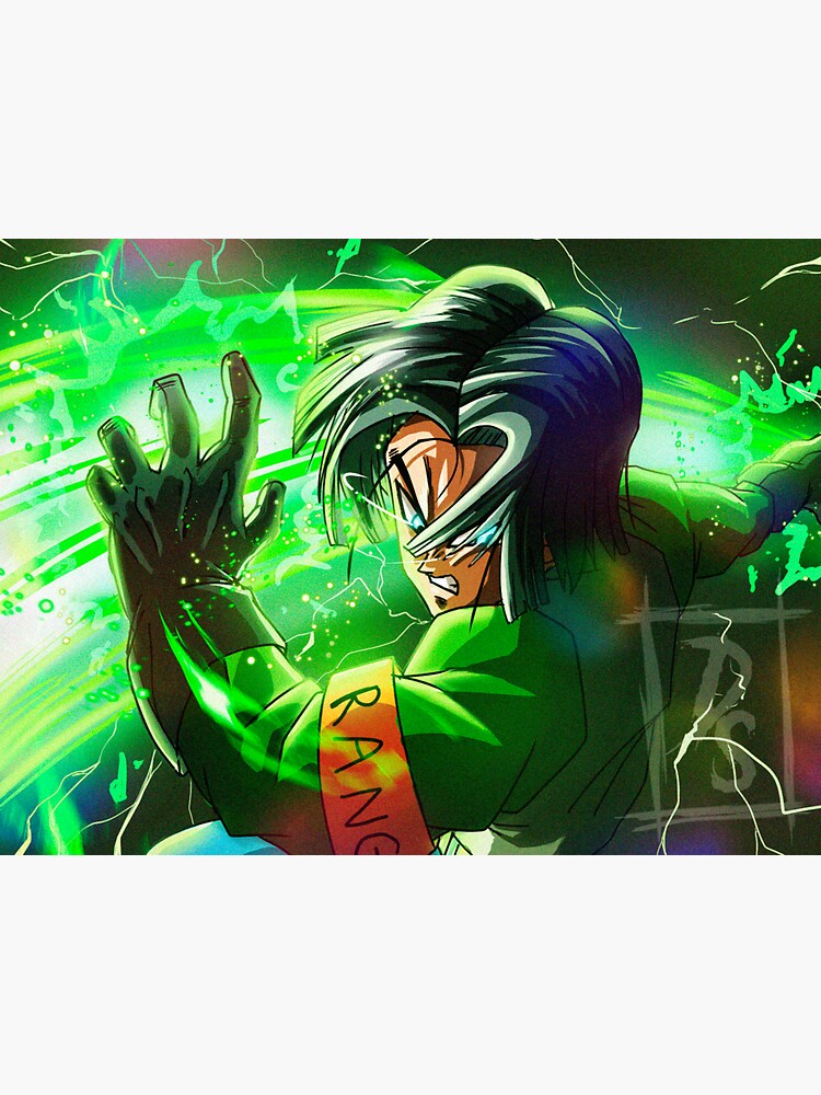 "Dragon Ball Super Android 17 Ranger Poster" Sticker for Sale by ...